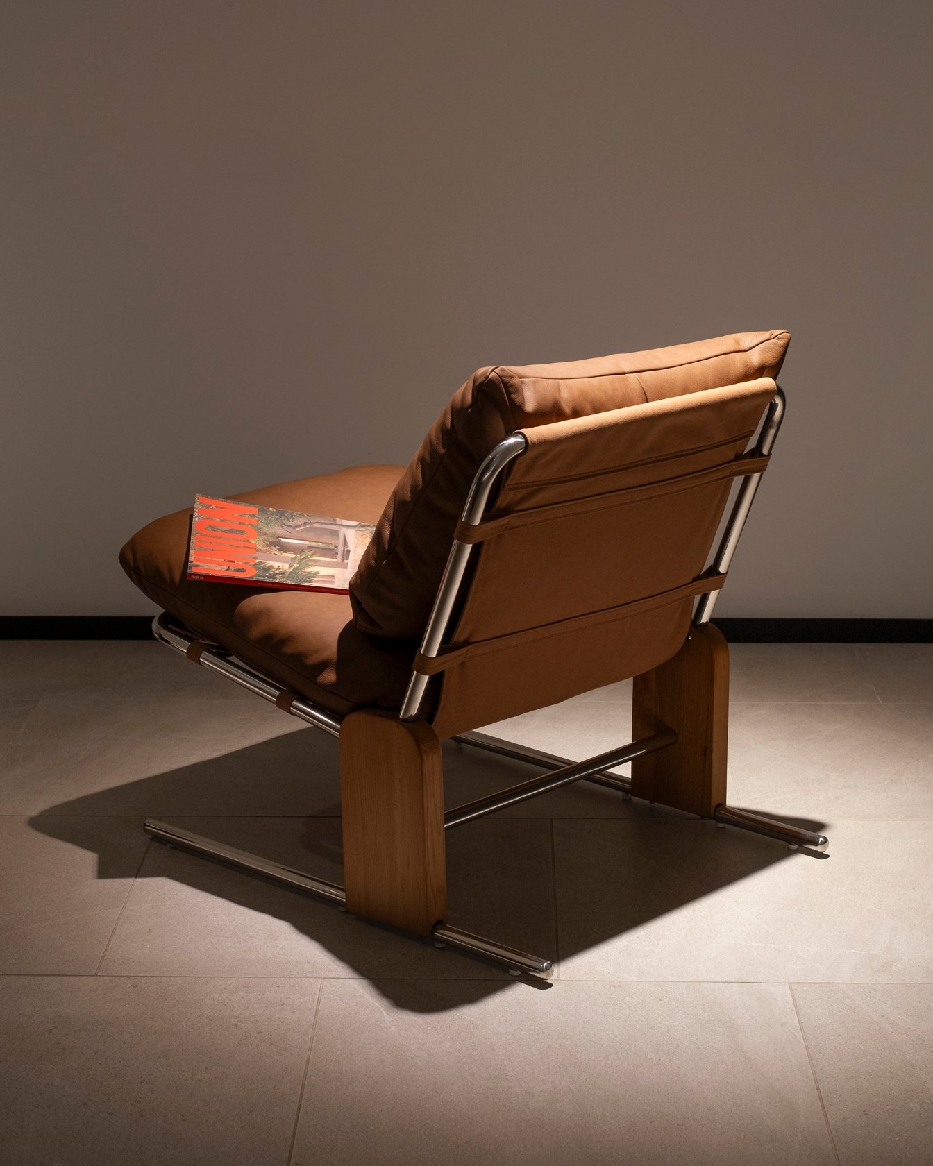 Eternity Occasional Chair - Legacy Brown Leather - Floor Stock – Trit House