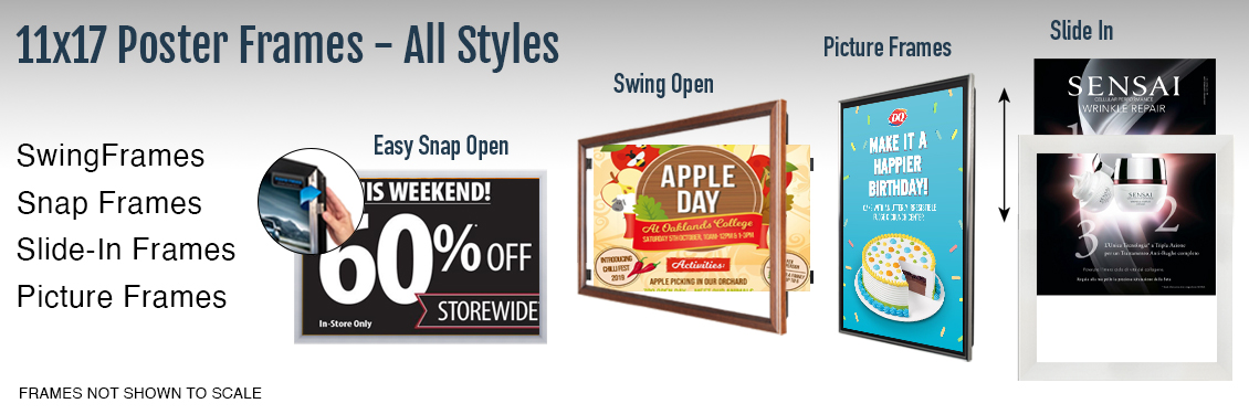 11x17 Frames – Displays4Sale