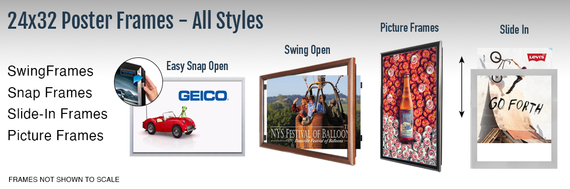 24x32 Frames – Displays4Sale