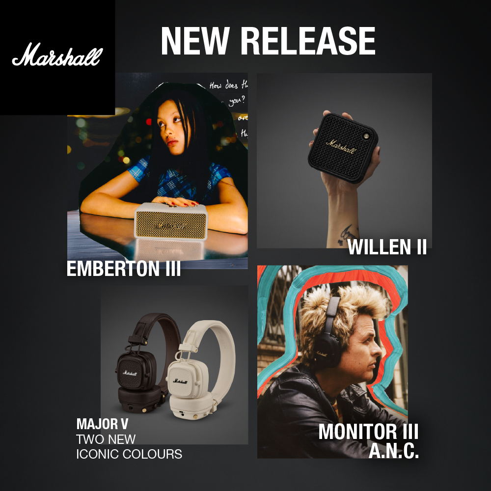 Marshall Headphones And Speakers | Official | TC Acoustic SG