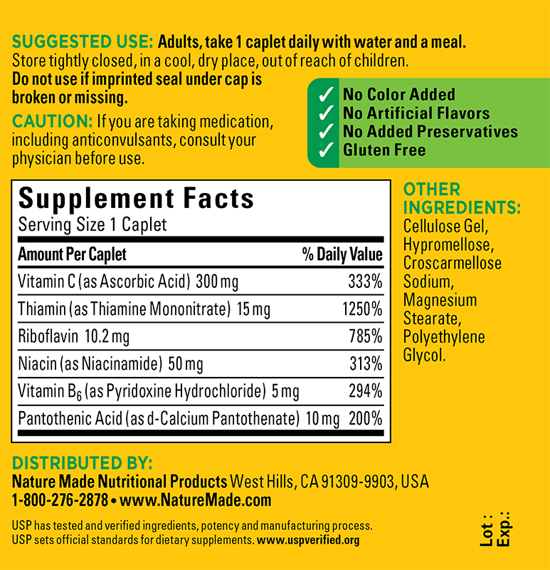Nature Made B-Complex with C & Nature Made®