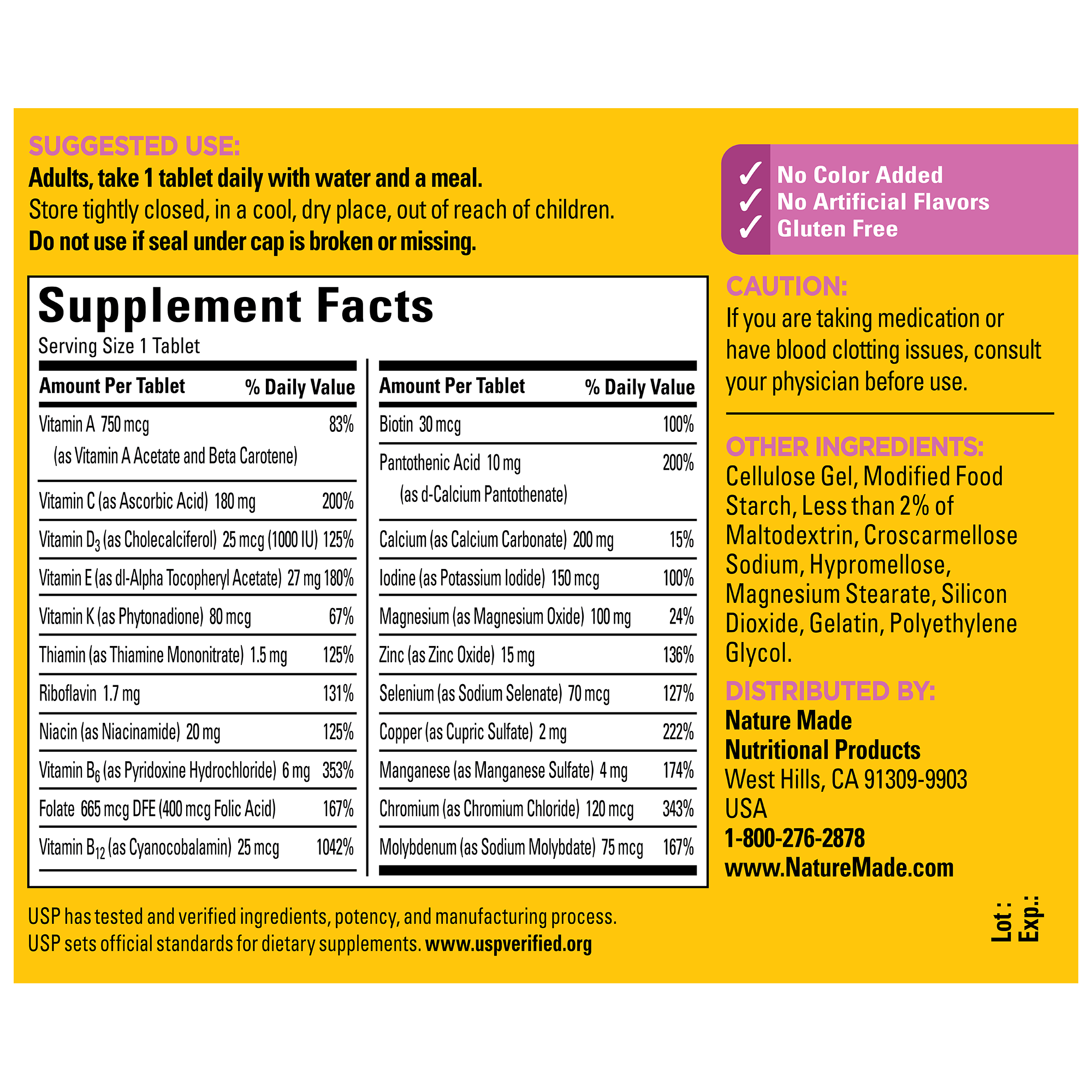 Nature Made® Women's Multi 50+ Tablets | Nature Made®