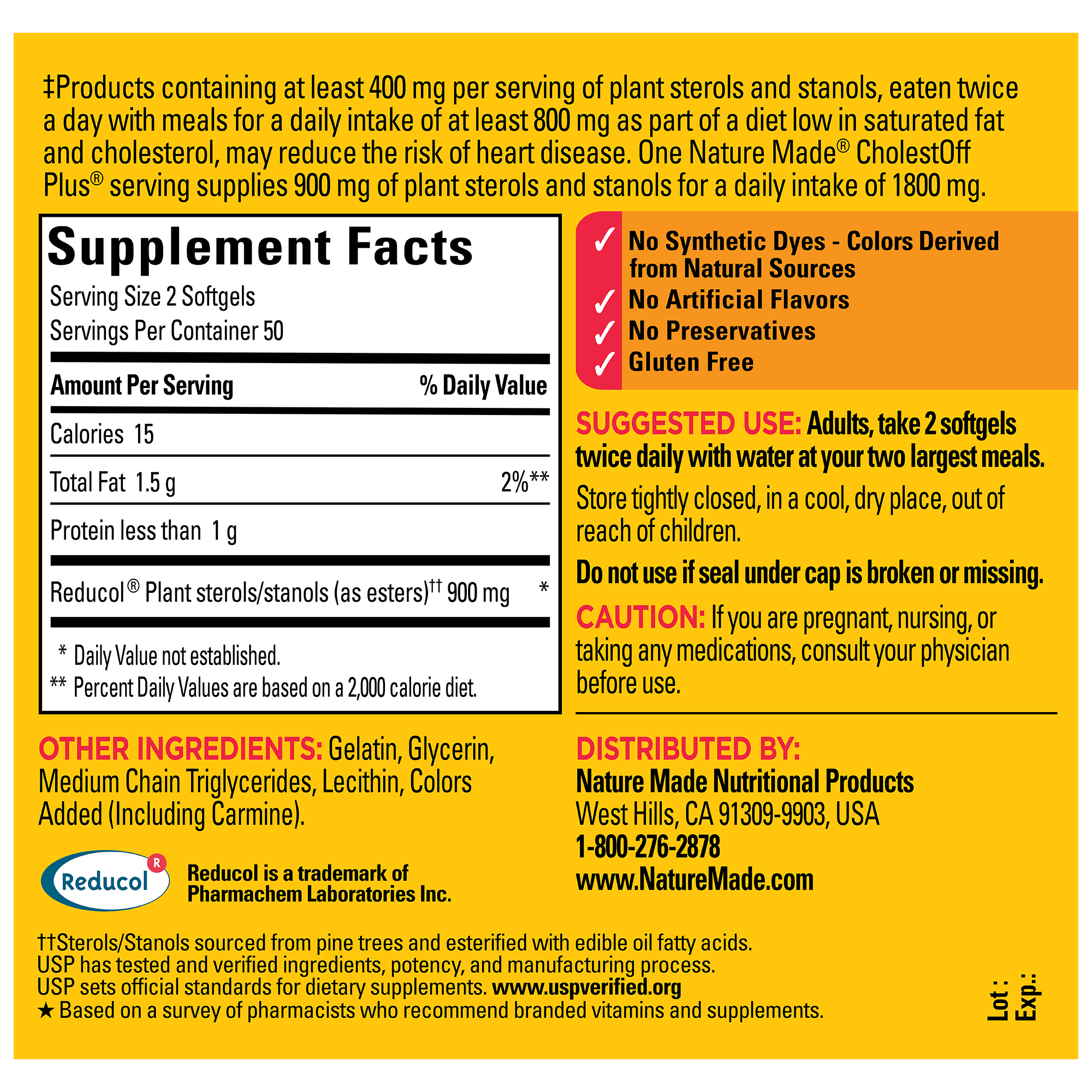 CholestOff Plus | For Heart Health | Nature Made®