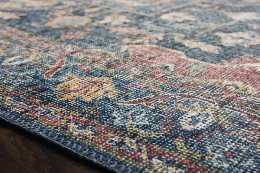 SKY-08 DENIM / BRICK & Loloi Rugs
