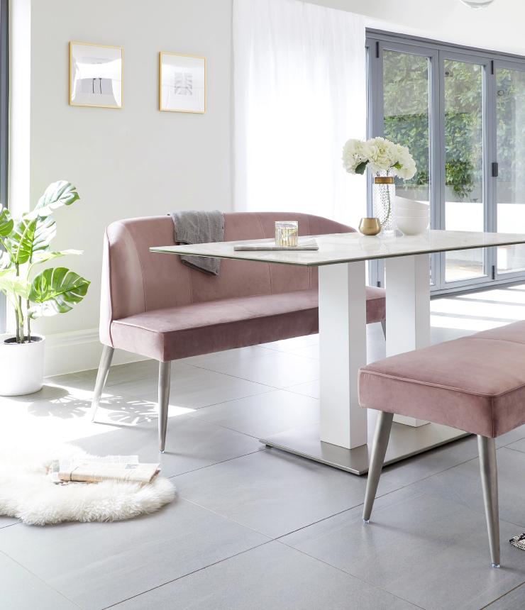 Dining Bench Set | Dining Table with Benches from Danetti