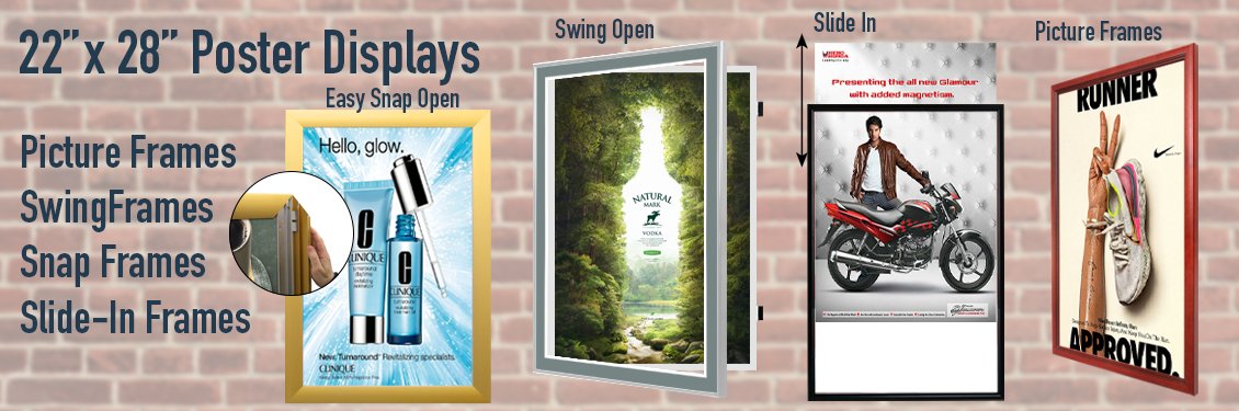 Shop 22x28 Frames – Professional Displays for Business & Marketing ...