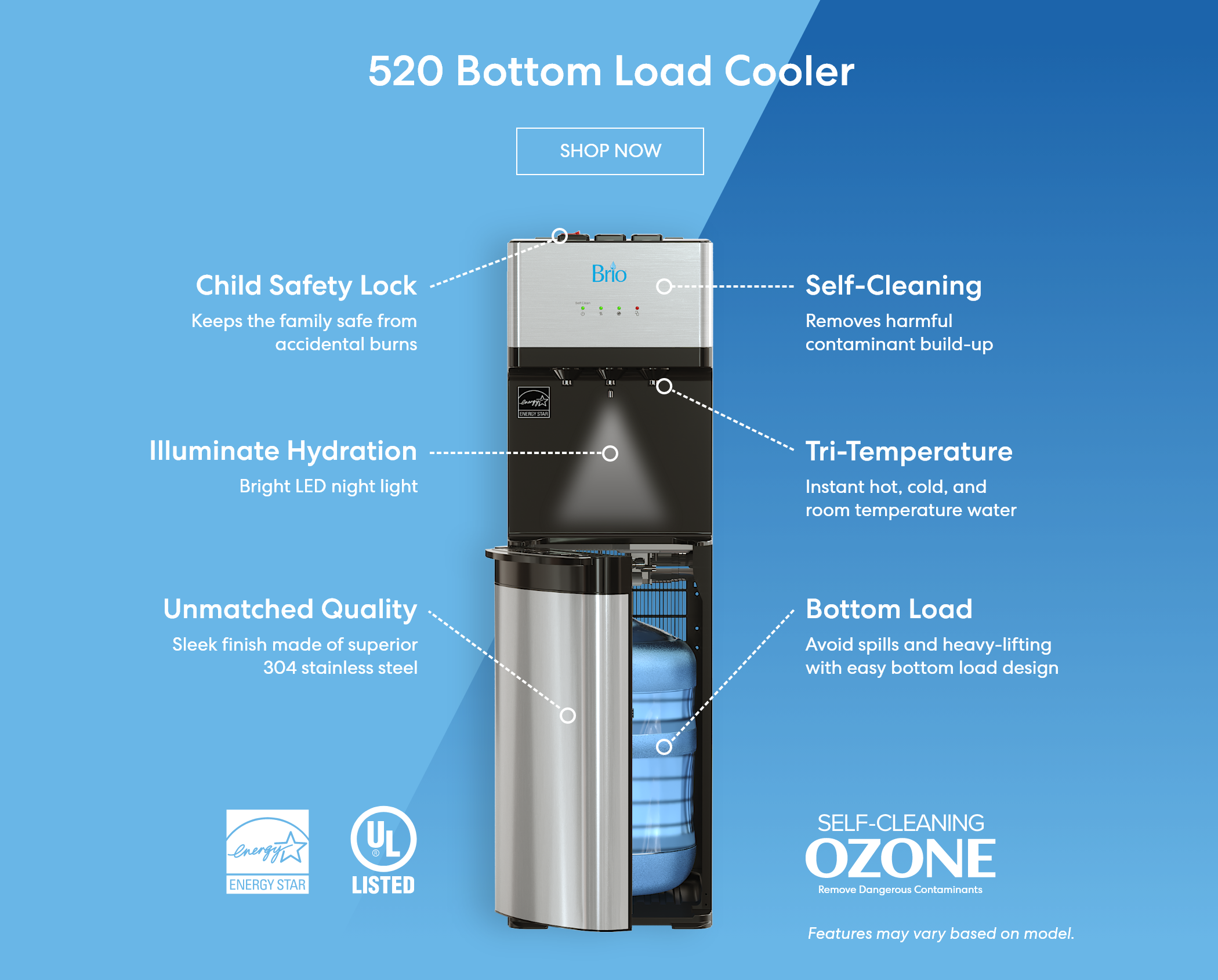 BOTTLED WATER COOLER – Brio Water
