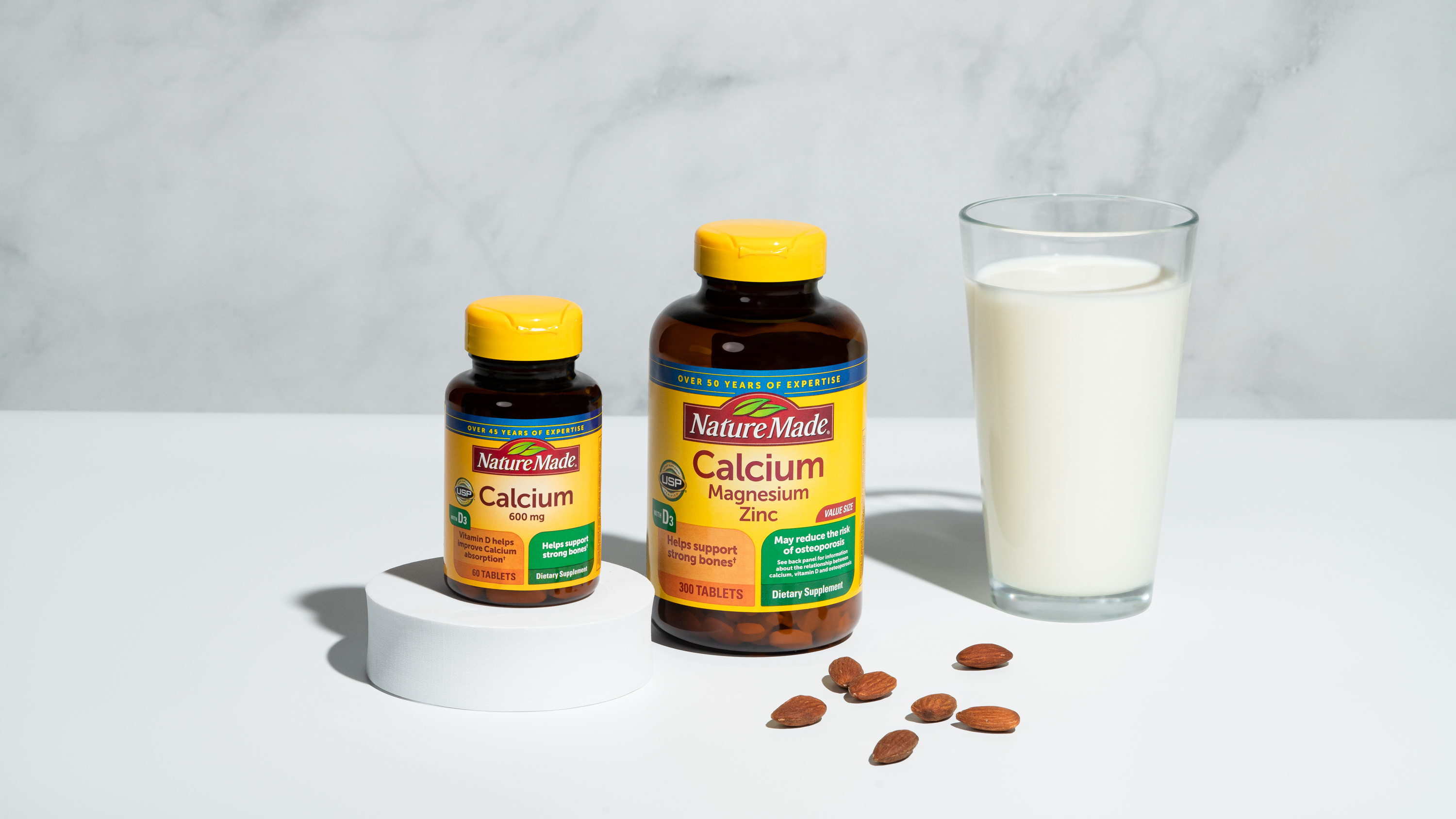 Shop Calcium Pills, Tablets & Gummies Online | Nature Made®