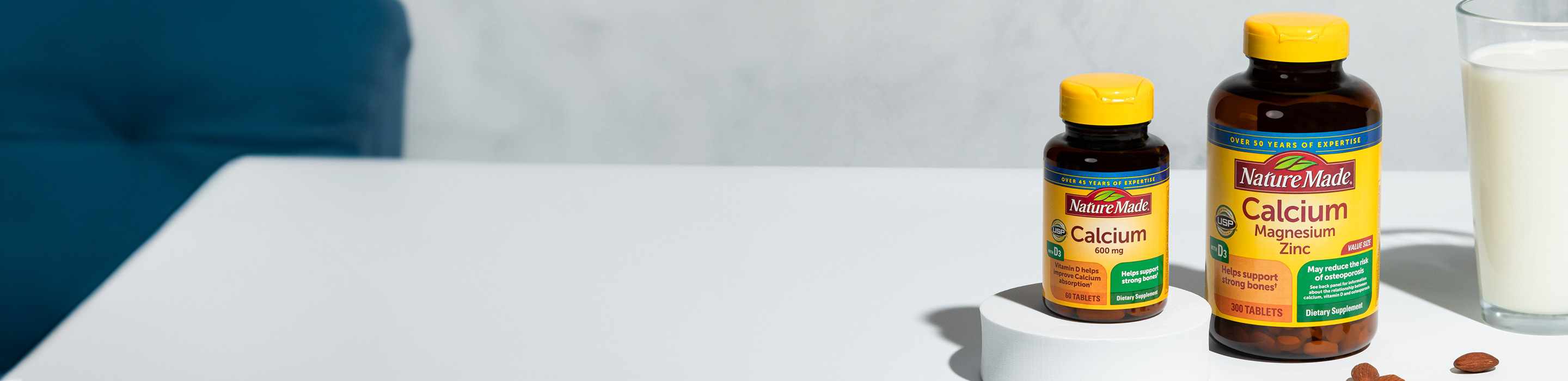 Shop Calcium Pills, Tablets & Gummies Online | Nature Made®