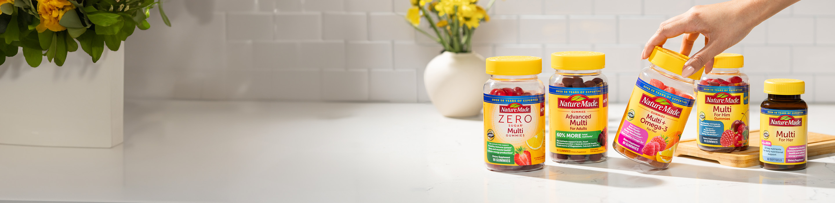 Multivitamins: Gummies, Tablets & More & Nature Made®