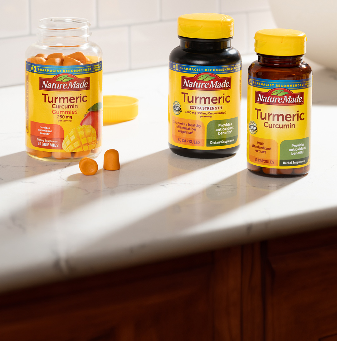 Turmeric Curcumin | Nature Made® | #1 Pharmacist Recommended