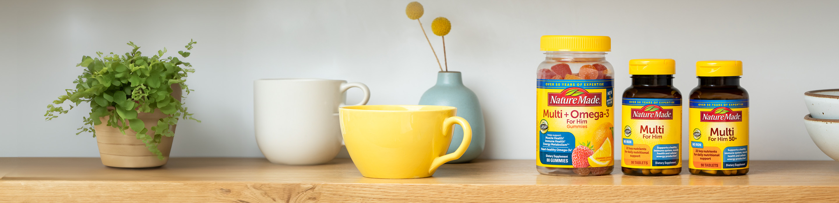 Men's Health | Nature Made® | #1 Pharmacist Recommended