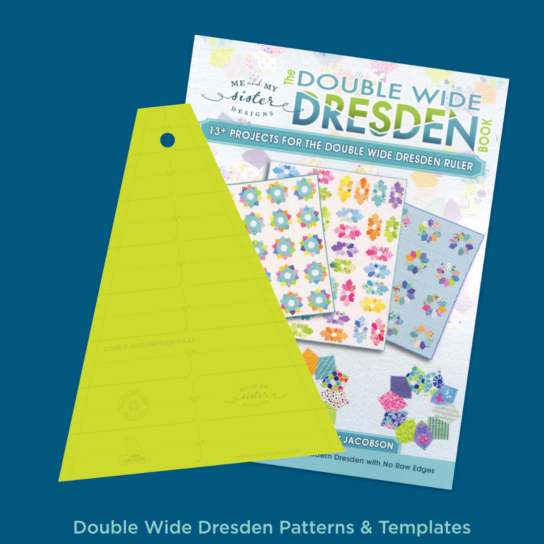 Double Wide Dresden Rulers | Double Dresden Quilt Patterns