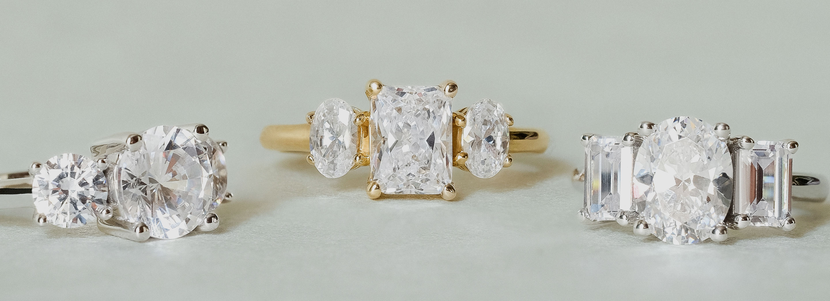 Multi-Stone Engagement Rings | Lab Grown Diamonds | Holden