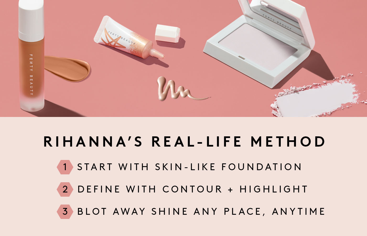 The Fenty Face – Fenty Beauty + Fenty Skin