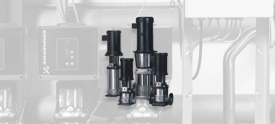 Grundfos CRN Vertical In-Line Multistage Pumps