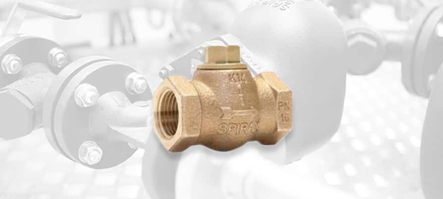 Spirax Sarco LCV1 Bronze Lift Check Valves