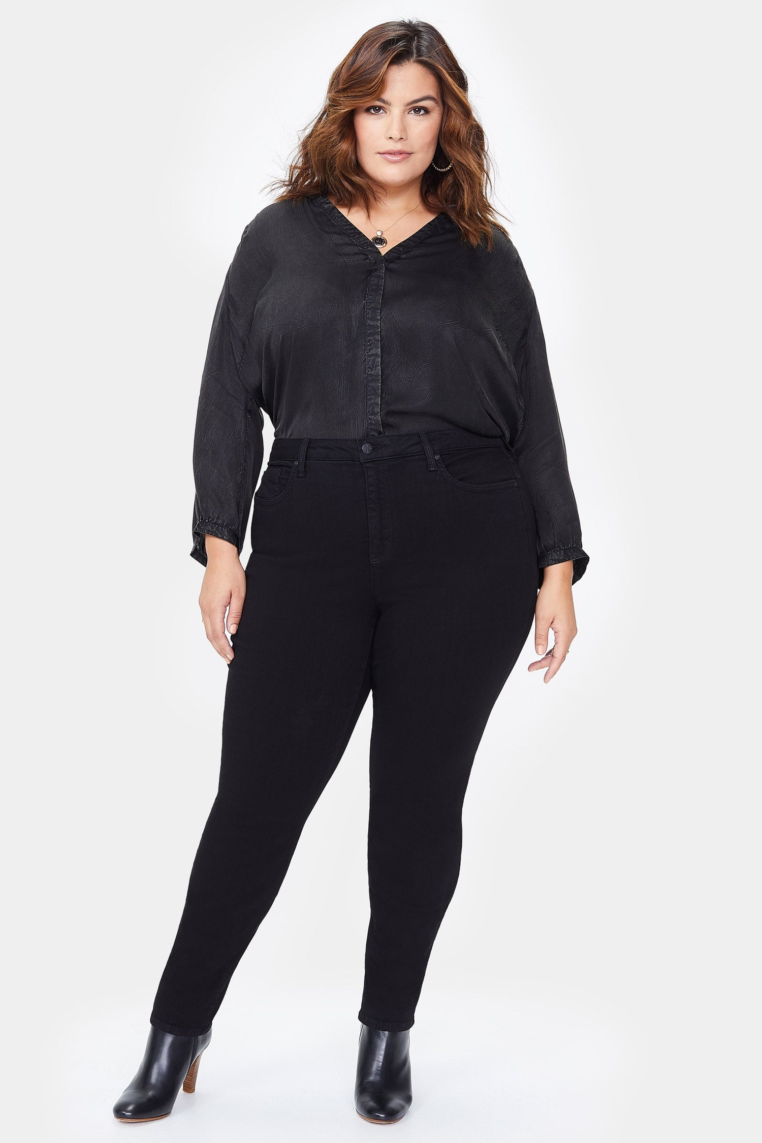 Women's Plus Size Slim Jeans - High-Rise, Ankled & More| NYDJ Apparel