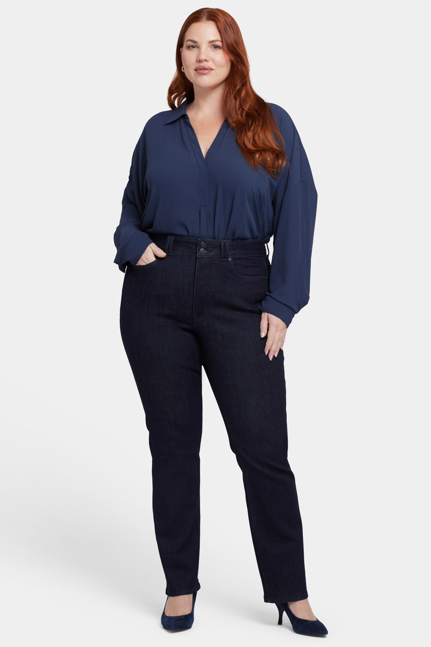 Women's Plus Size Pull-On Jeans | NYDJ Apparel