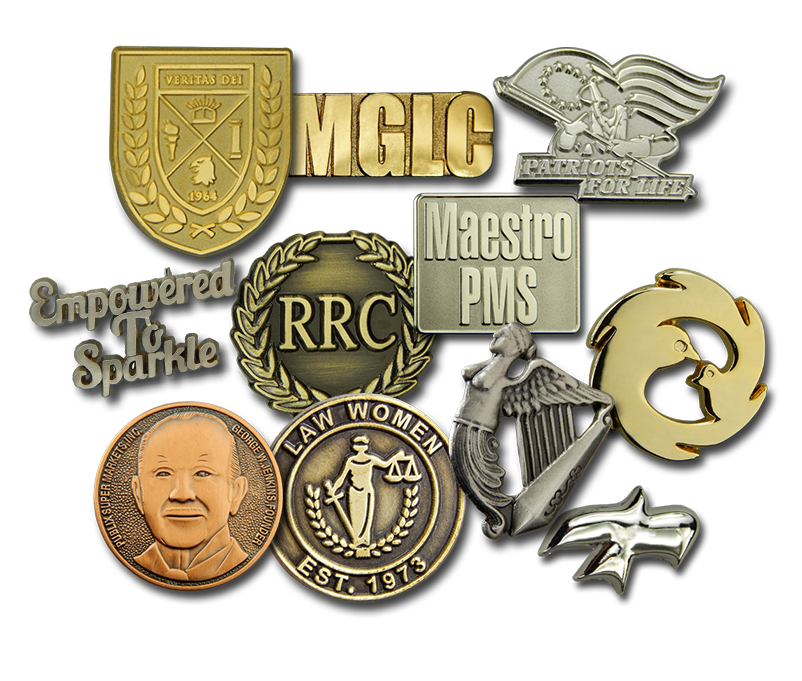 Die Struck Pins | Custom Pins