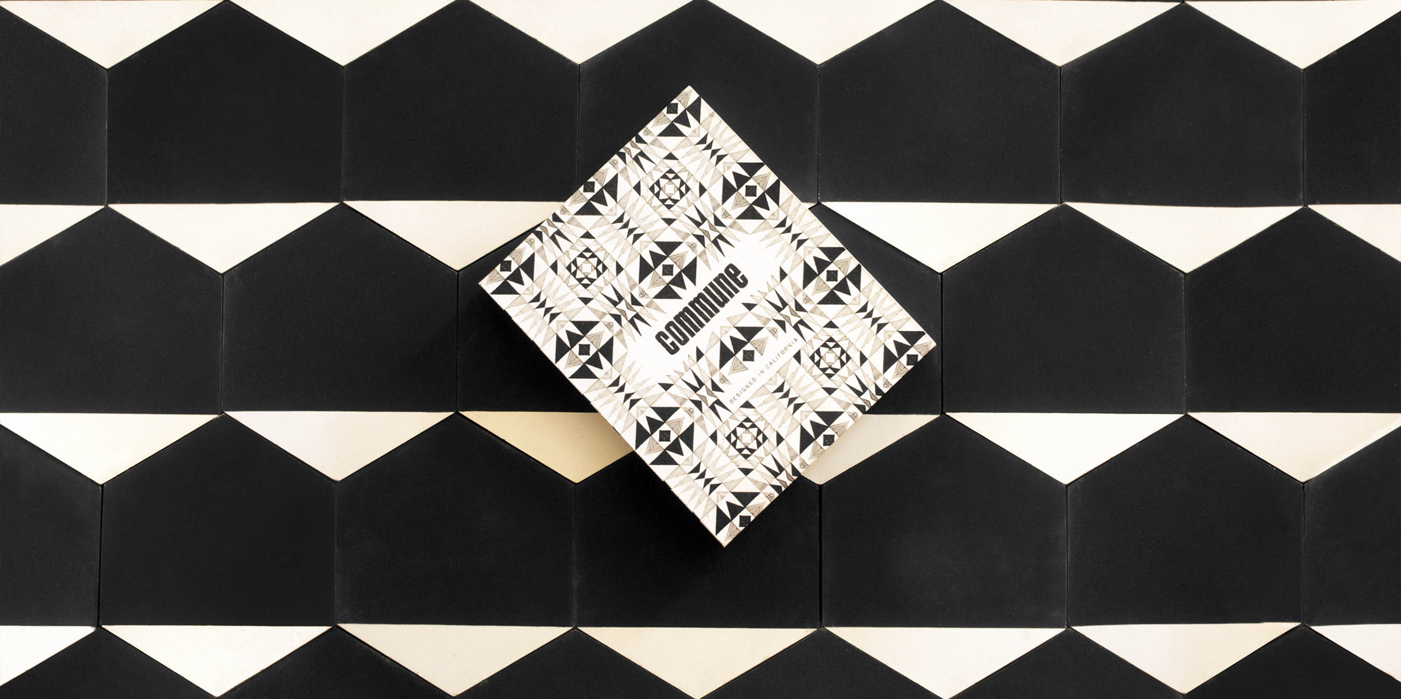 Handmade Hexagon Patterned Cement Tiles
