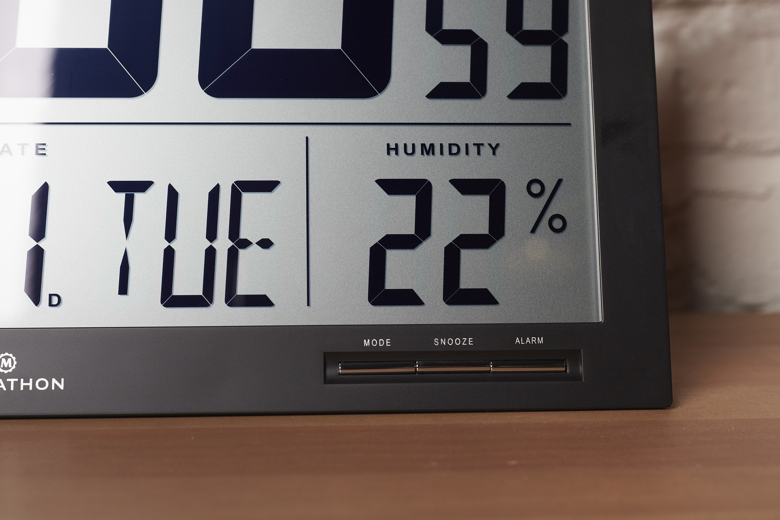 Marathon Large Atomic Digital Clock with Stand – Windup Watch Shop