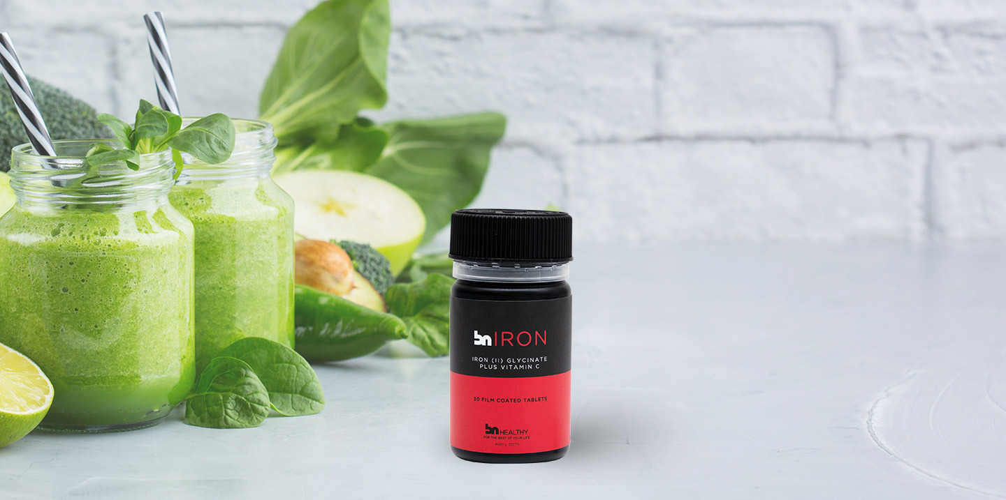 Buy BN Iron - Iron + Vitaminc C Tablets - 1 or 3 Bottles – BN Healthy