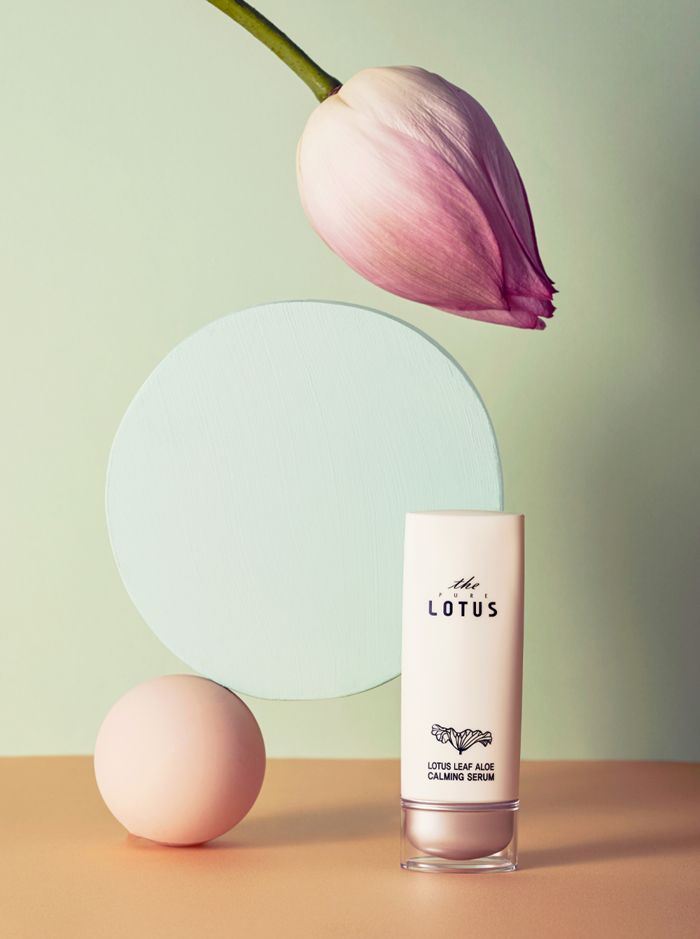 Jeju Lotus Leaf & Aloe Calming Serum | The Pure Lotus | Asian Beauty X