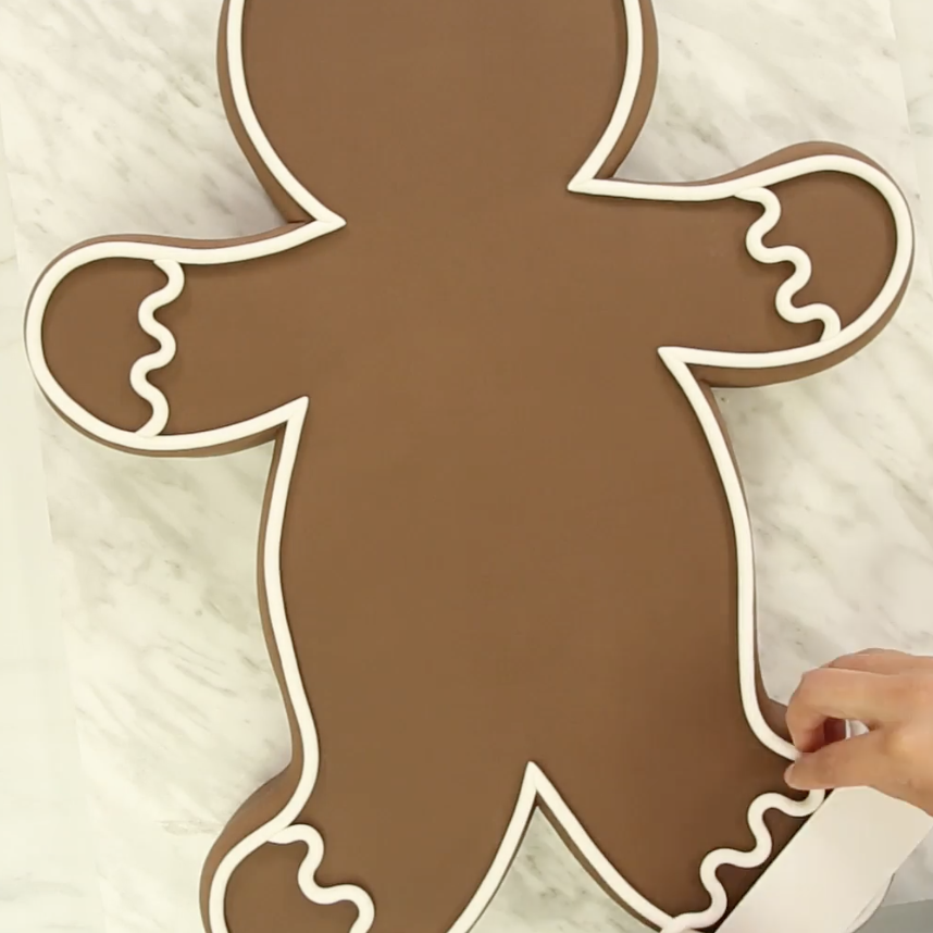 GIANT Gingerbread Man | Easy Cake Recipe | Yolanda Gampp | HOW TO CAKE IT