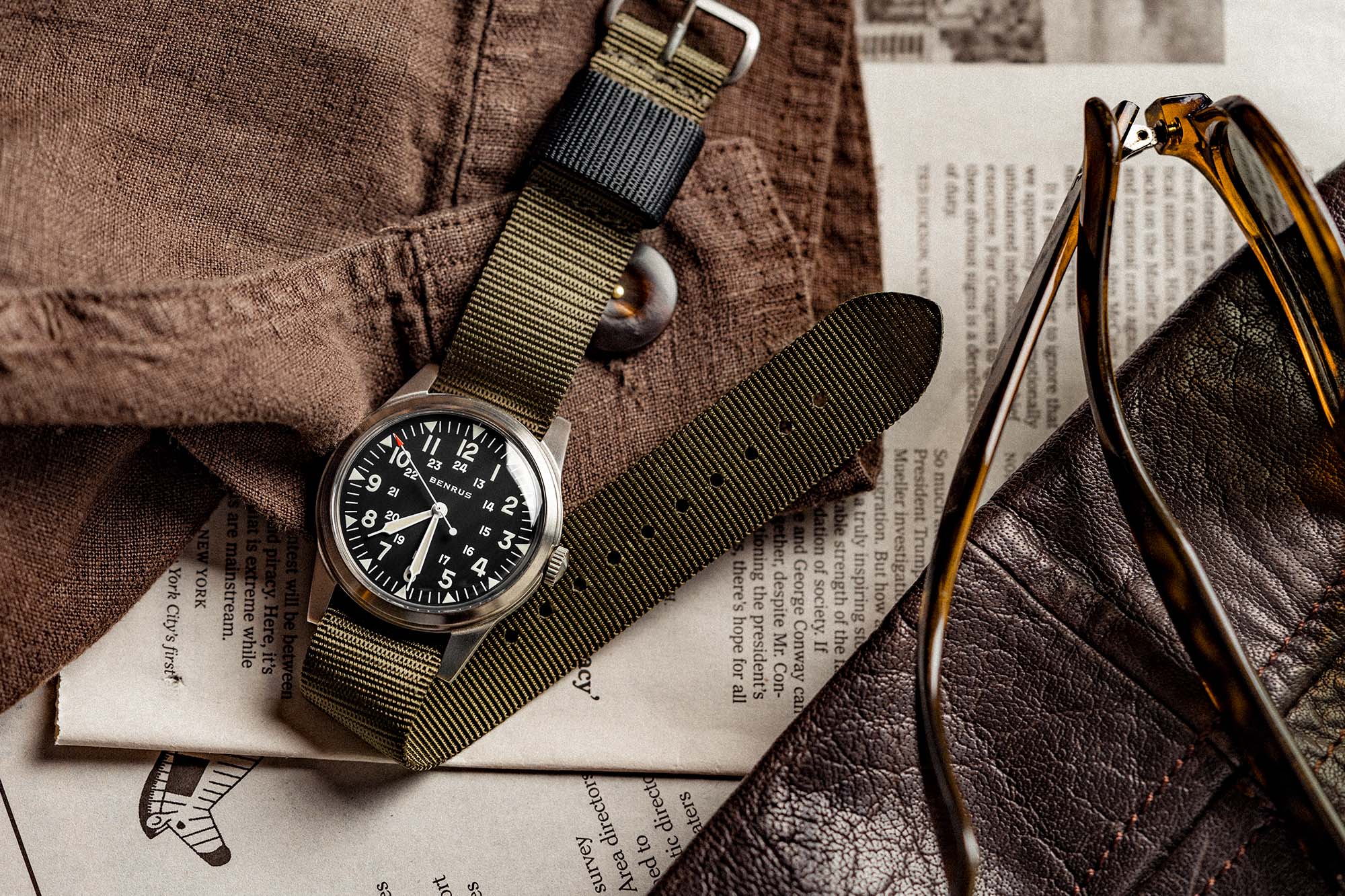 Neue Uhr: Benrus - #3061