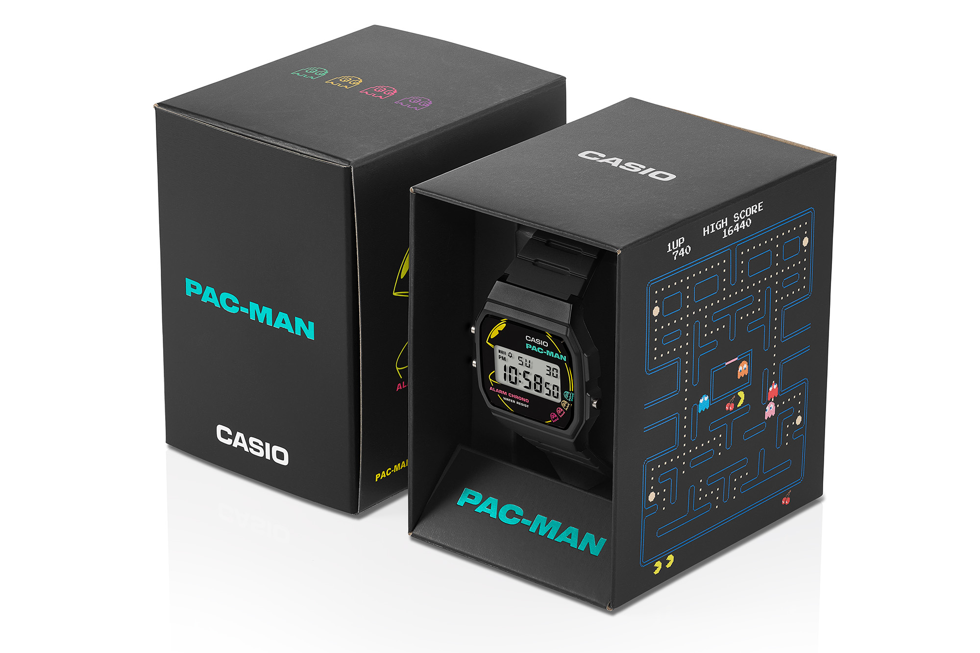 Casio x Pac-Man Watch Collection – Windup Watch Shop