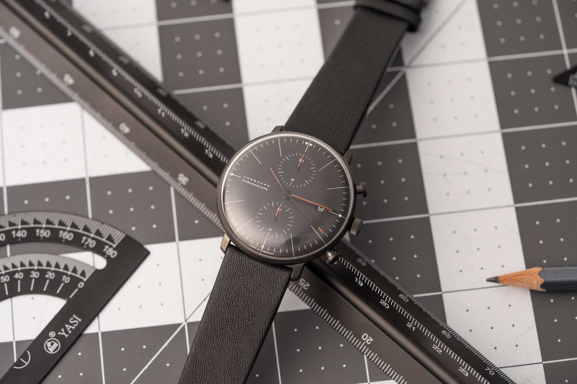 Junghans Max Bill Chronoscope Bauhaus Watches – Windup Watch Shop