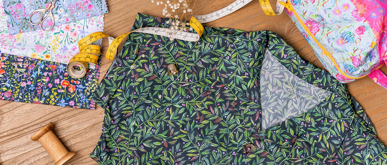 Craft Cotton Fabric | Crafting Floral Cotton Fabric – Voyage Maison