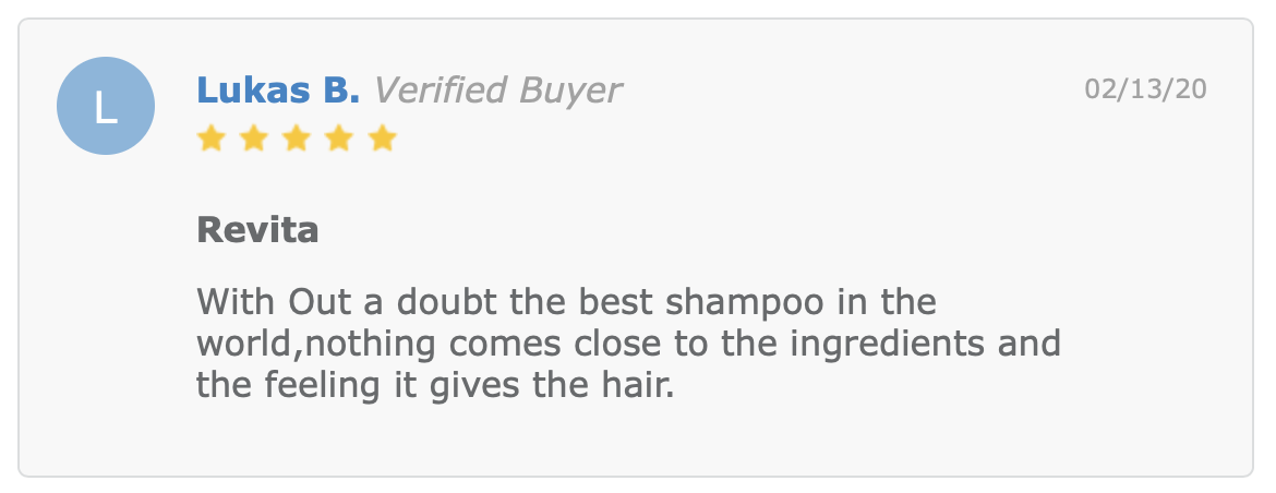 Postpartum Hair Loss Kit Revita Shampoo Revita Tablets Spectral