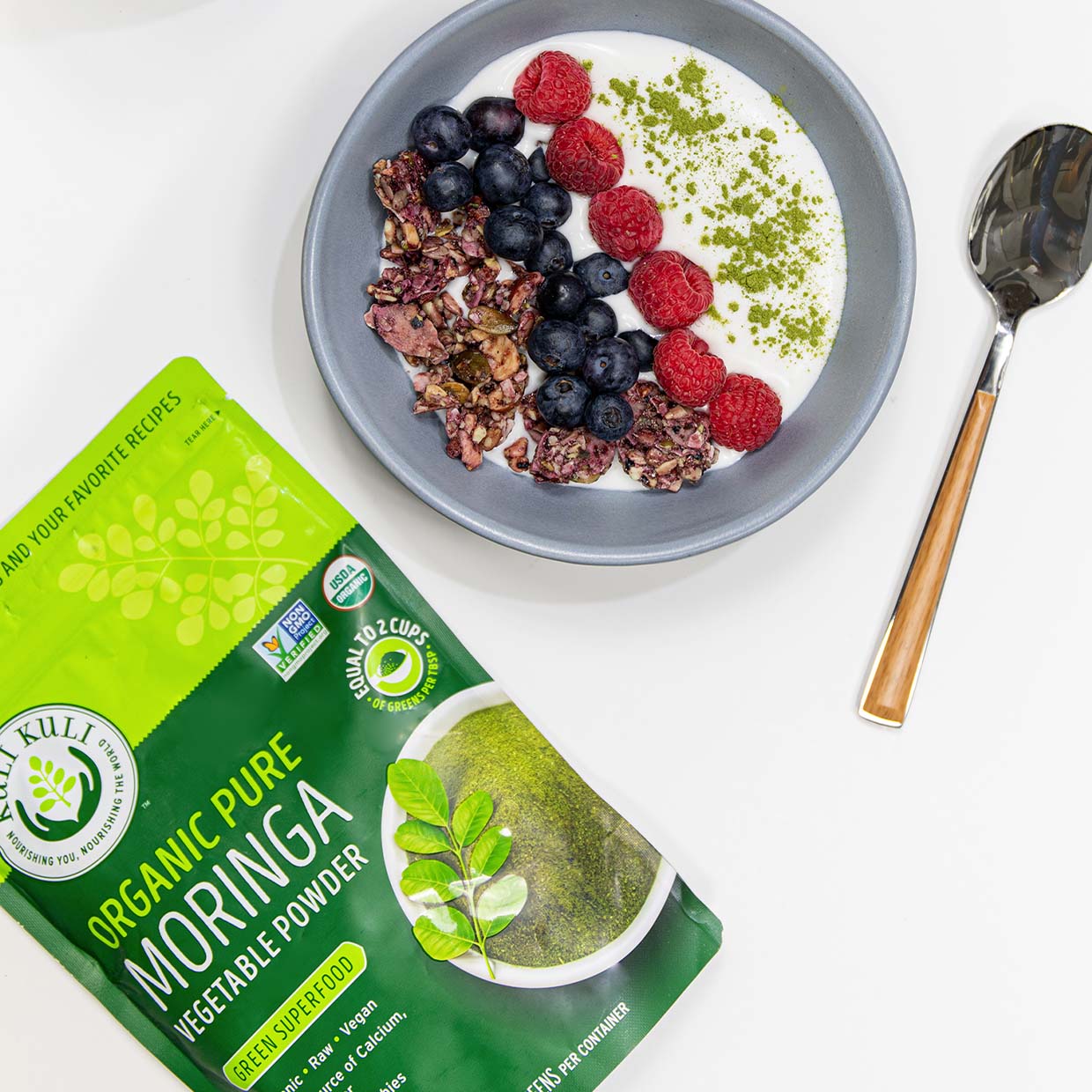 Organic Pure Moringa Superfood Powder 7.4 oz – Kuli Kuli Foods