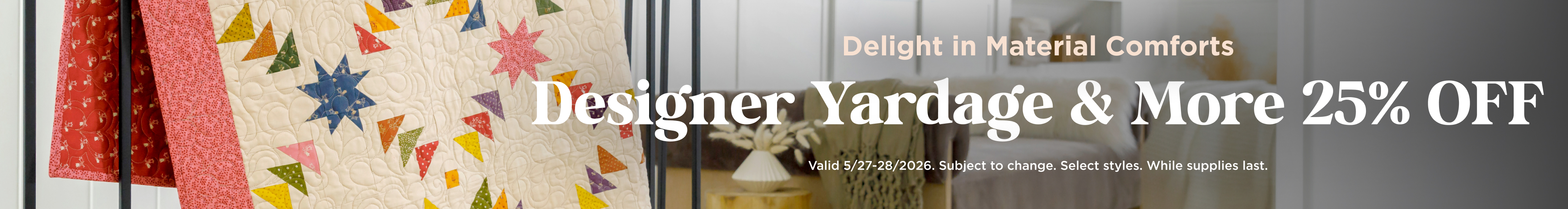 Designer Yardage & More