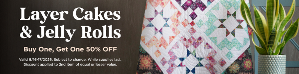 Jelly Roll & Layer Cake Sale
