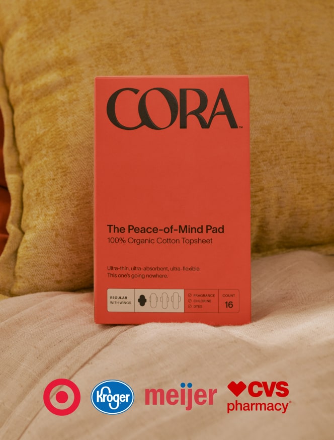 Period Pads Made With Organic Ingredients | Cora