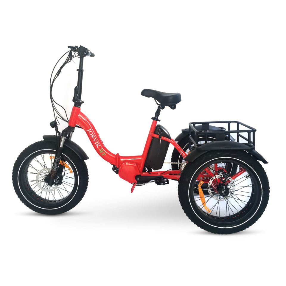 250w Folding Electric Trike JMT9 | Jorvik Tricycles UK