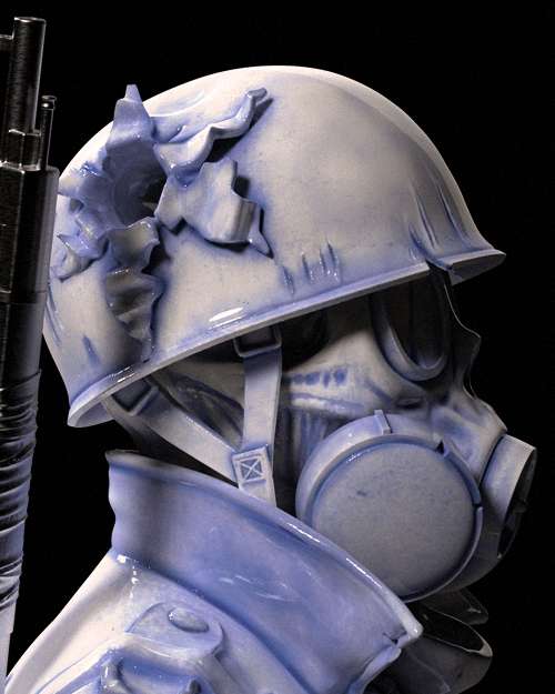 Gas Mask (Hell Chamber) by Rob Bowyer