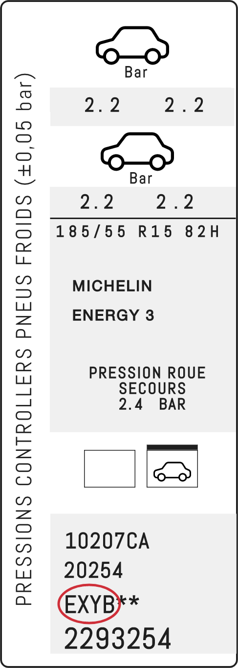 Peugeot Touch Up Paint | Peugeot Colour Code Location | Chipex UK