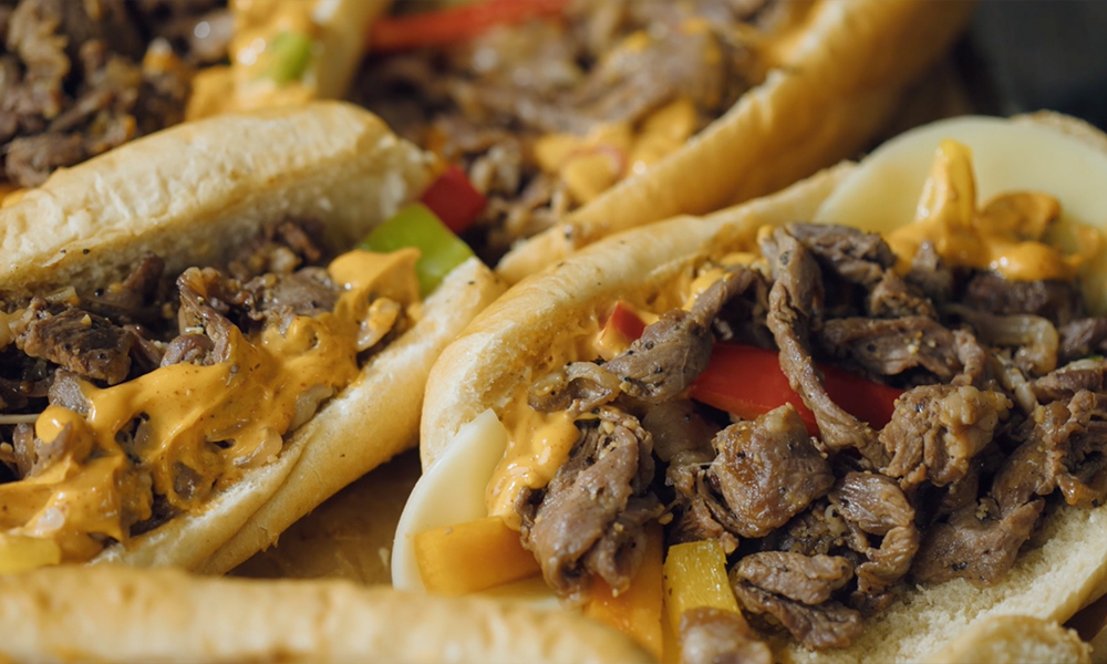 Wild Western Chipotle Cheesesteaks | Nexgrill