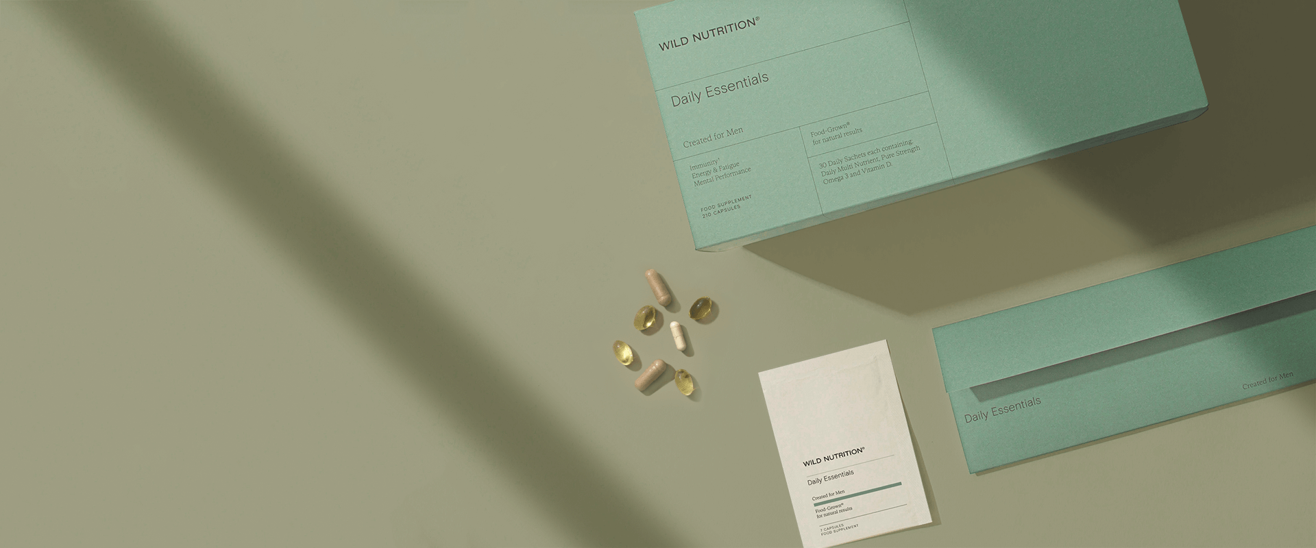 Daily Essentials for Men | Wild Nutrition