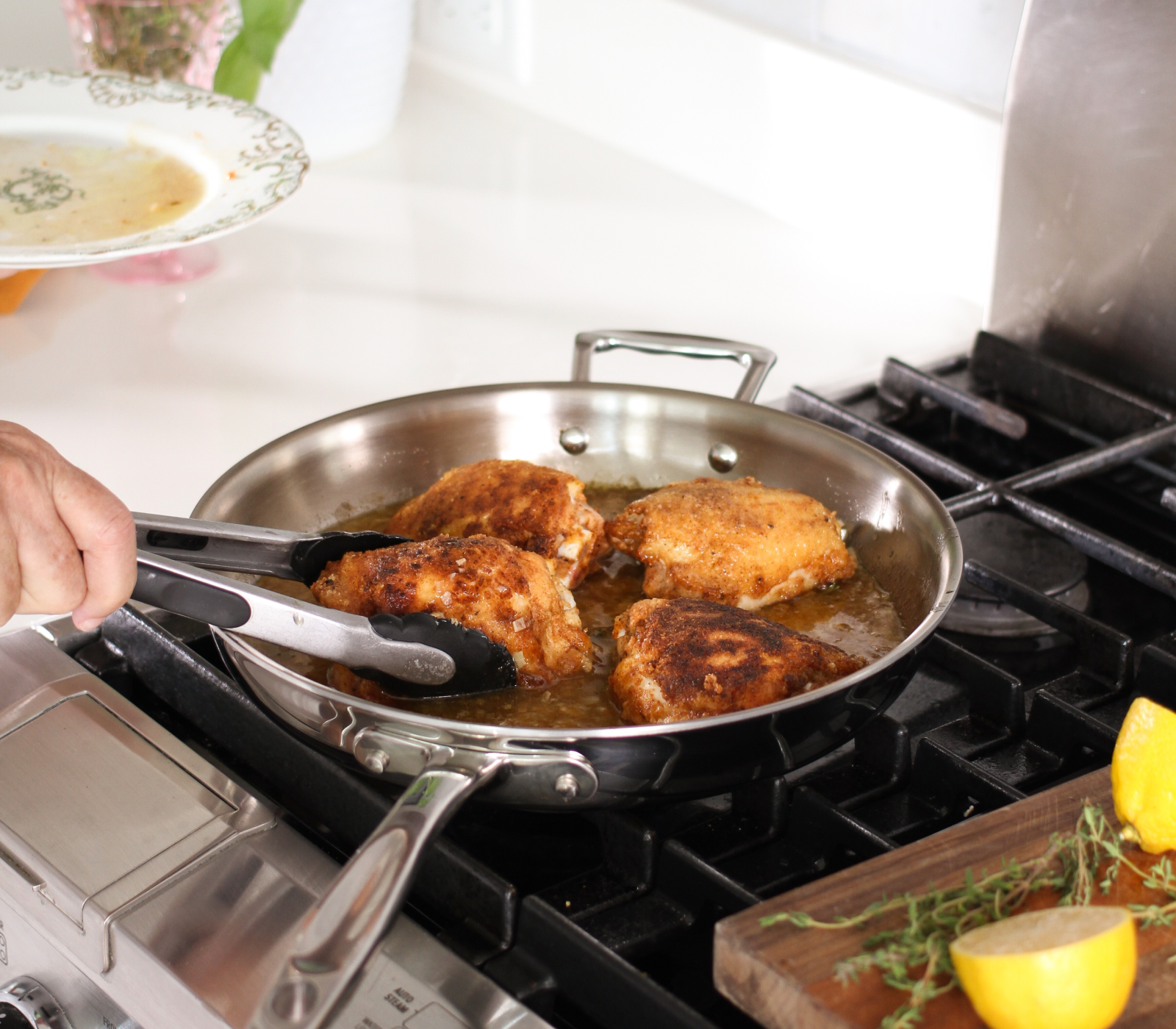 10 Inch Fry Pan with Short Handles | 360 Cookware