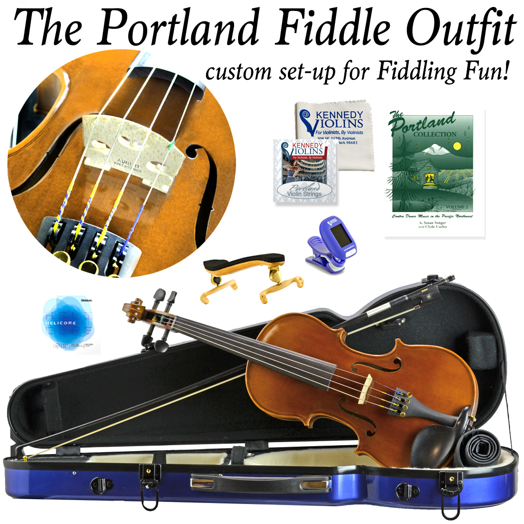 Portland Fiddle Outfit for Sale Online | Kennedy Violins