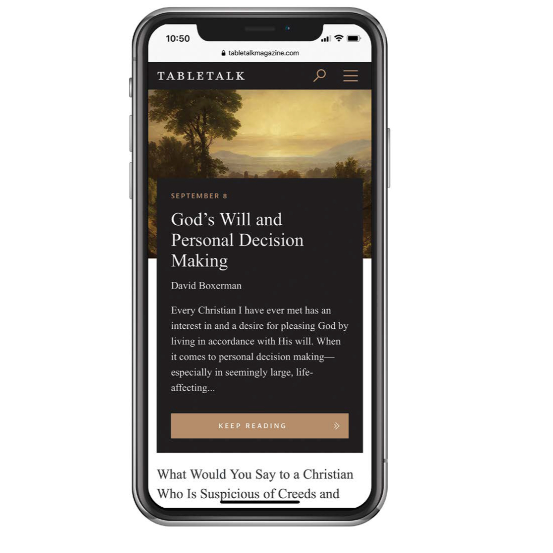 August 2021 Tabletalk: Right Now Counts Forever - Magazine, Tabletalk ...
