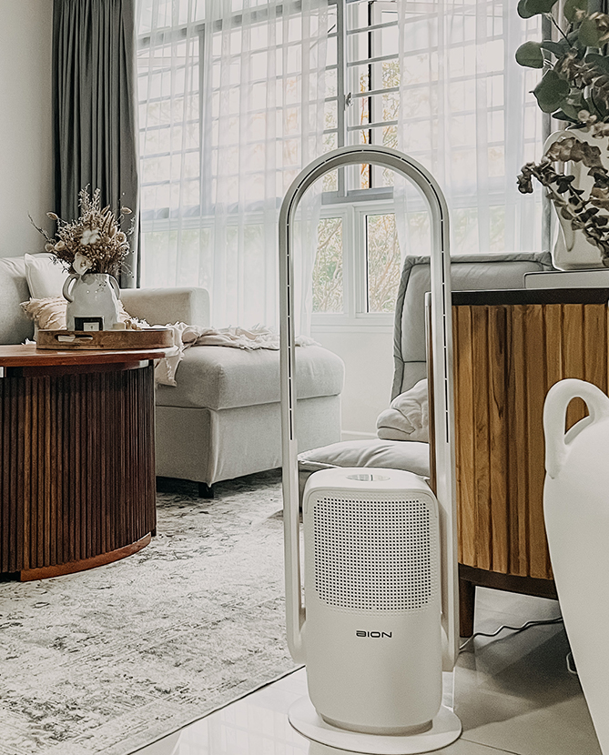 Bion Bladeless Fan Purifier Z100 | Energy Saving | Air Purifier Fan | 9 ...