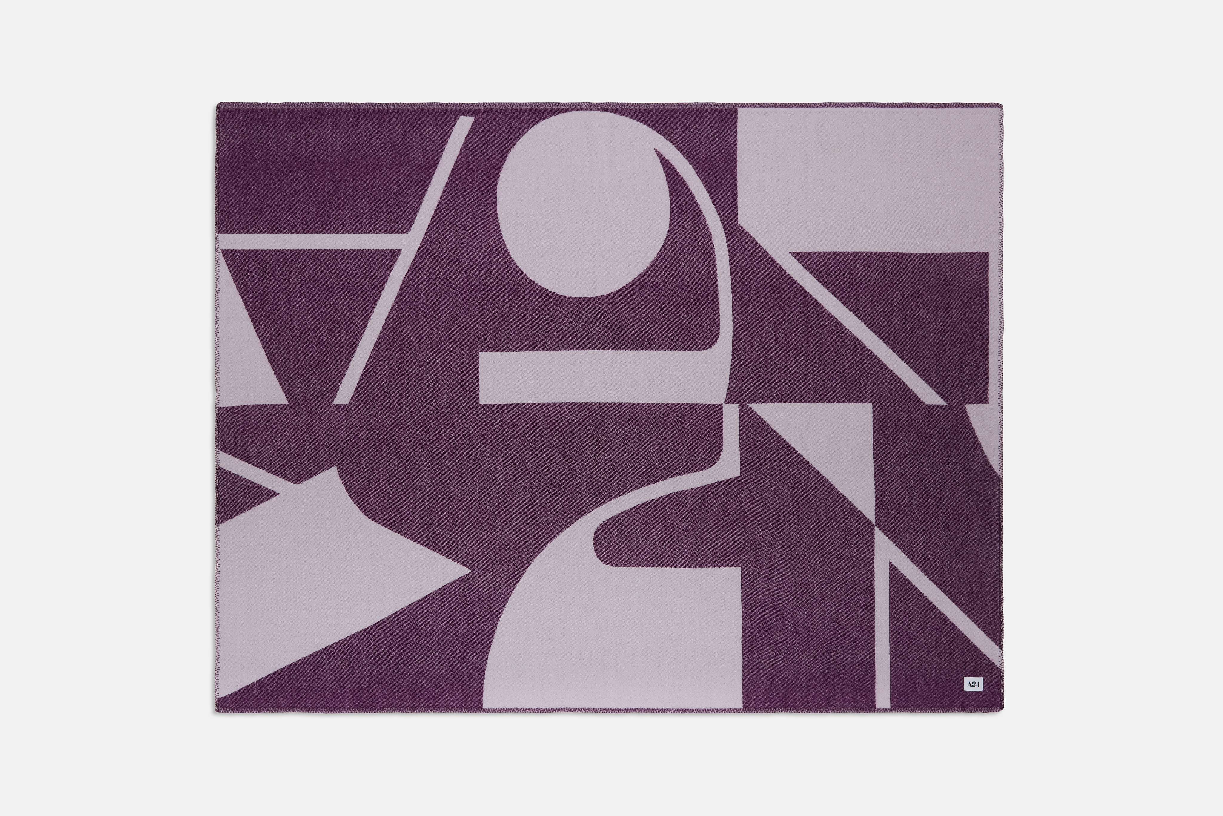Purple Logo Scramble Blanket – A24 Shop