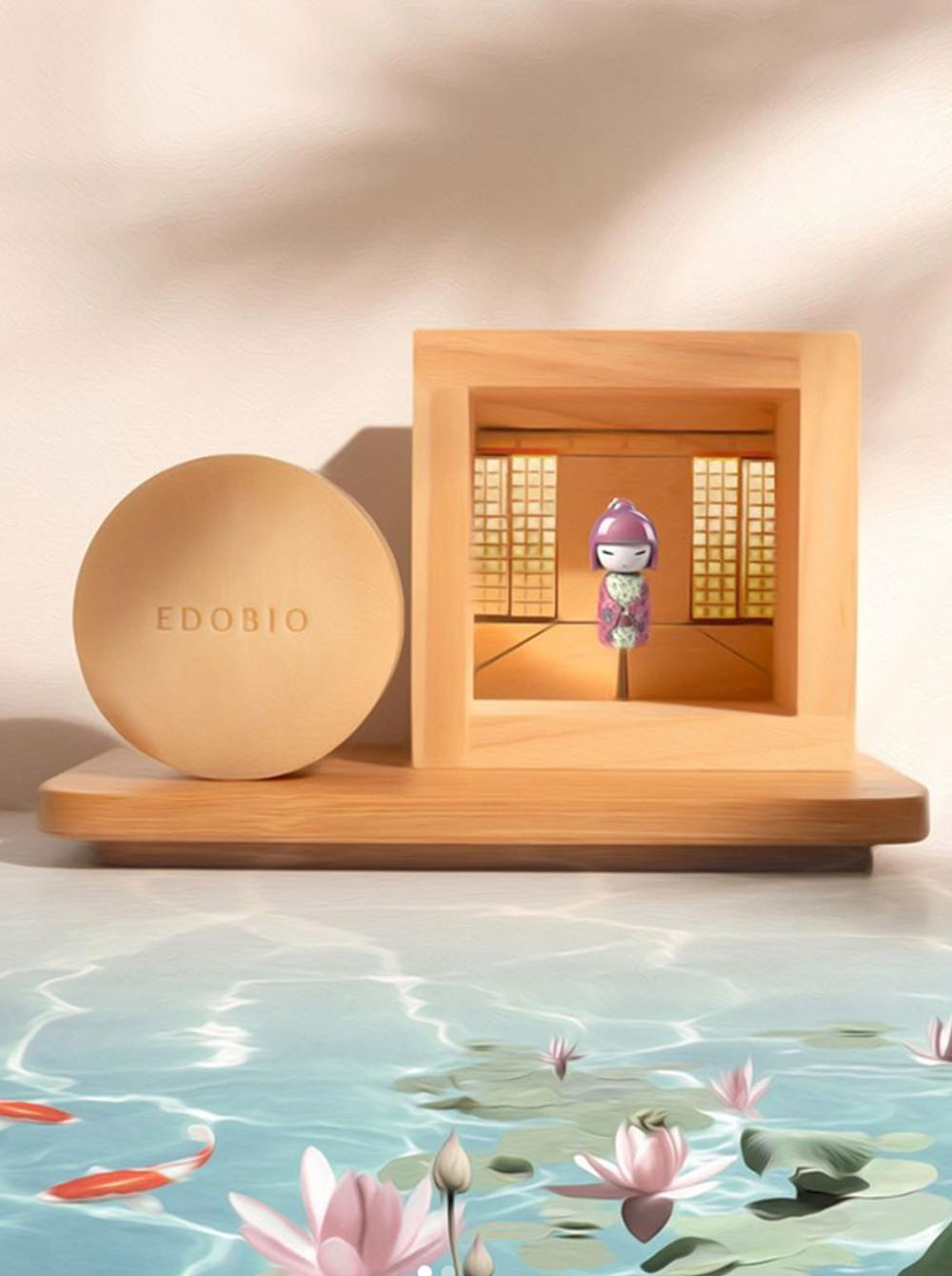 Floradiance Moisturizing Soufflé (Masu) Soap | Edobio | Asian Beauty X