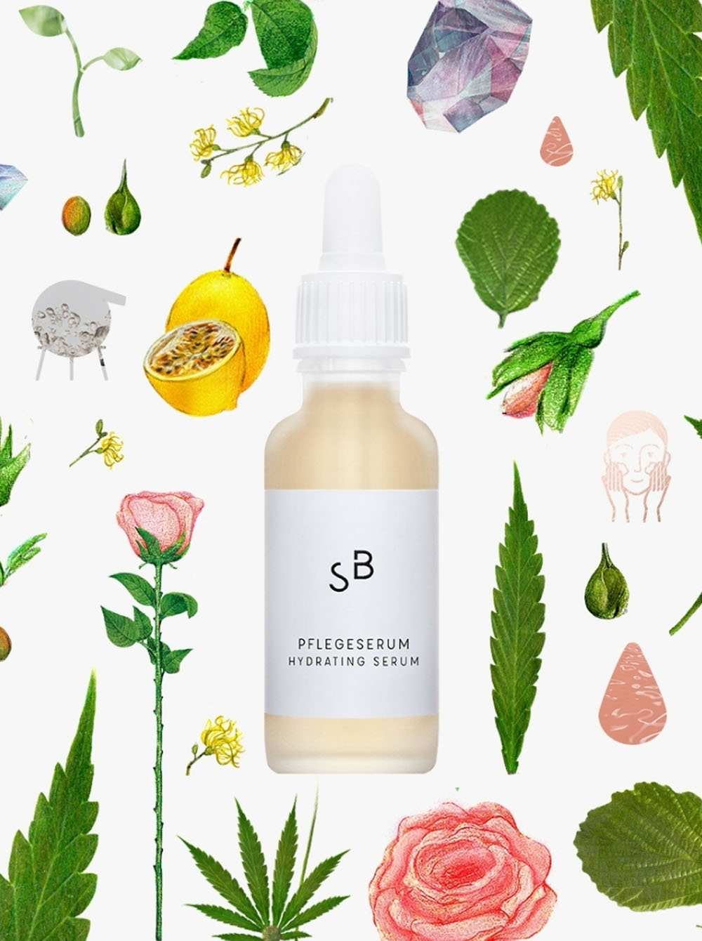 Hydrating Face Serum | Studio Botanic | Asian Beauty X